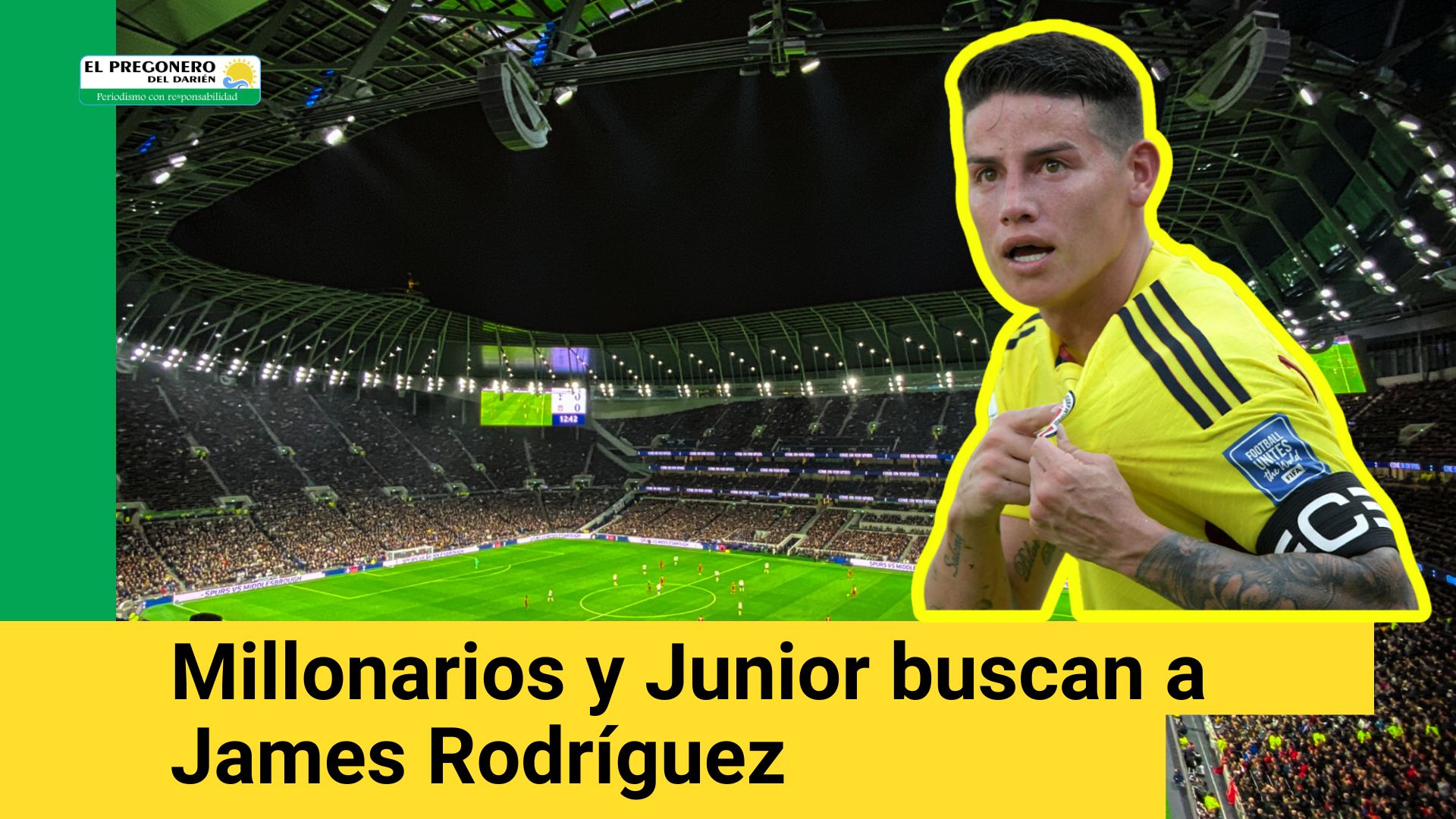 James Rodríguez: ¿Vuelta a Colombia?